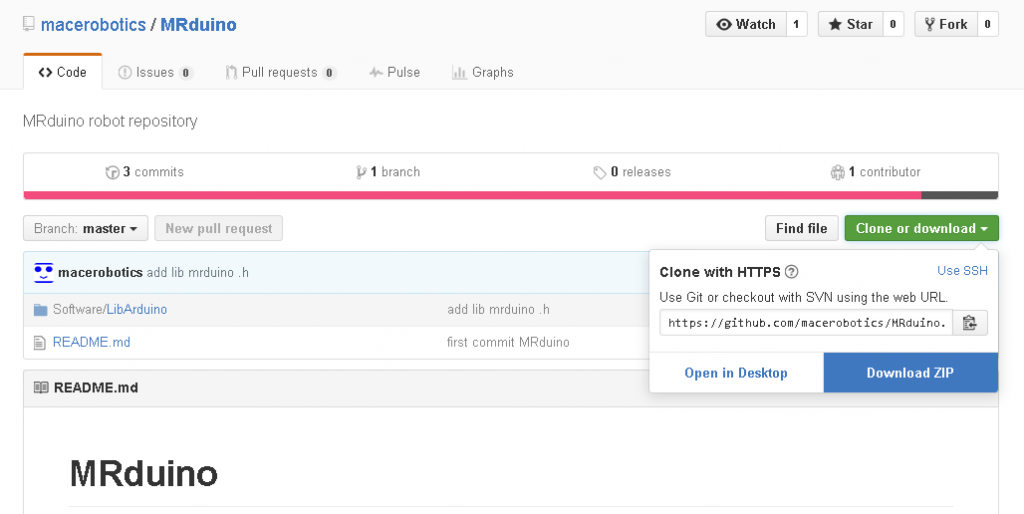 Guide de démarrage MRduino - Mace Robotics-fr