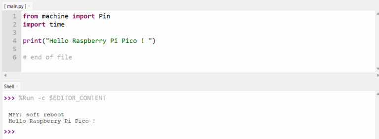 Apprendre le microPython avec la carte Raspberry Pi Pico - Mace Robotics-fr